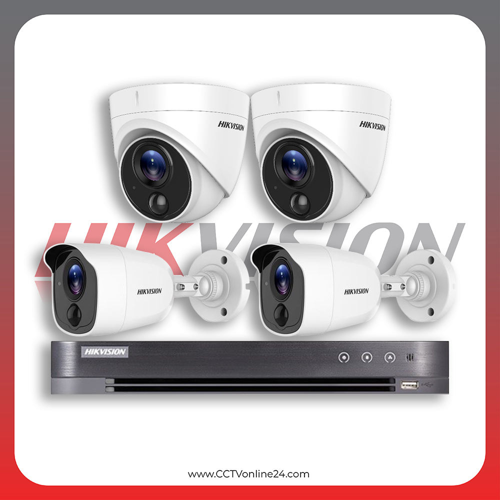 Paket CCTV Hikvision Analog HD 4.0 2MP PIR Fixed 4CH | CCTV Online 24