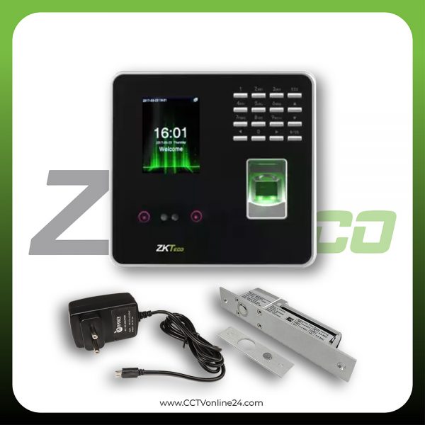 Paket ZKTeco MB20 Fingerprint Access Door ( mesin absensi dan akses ...
